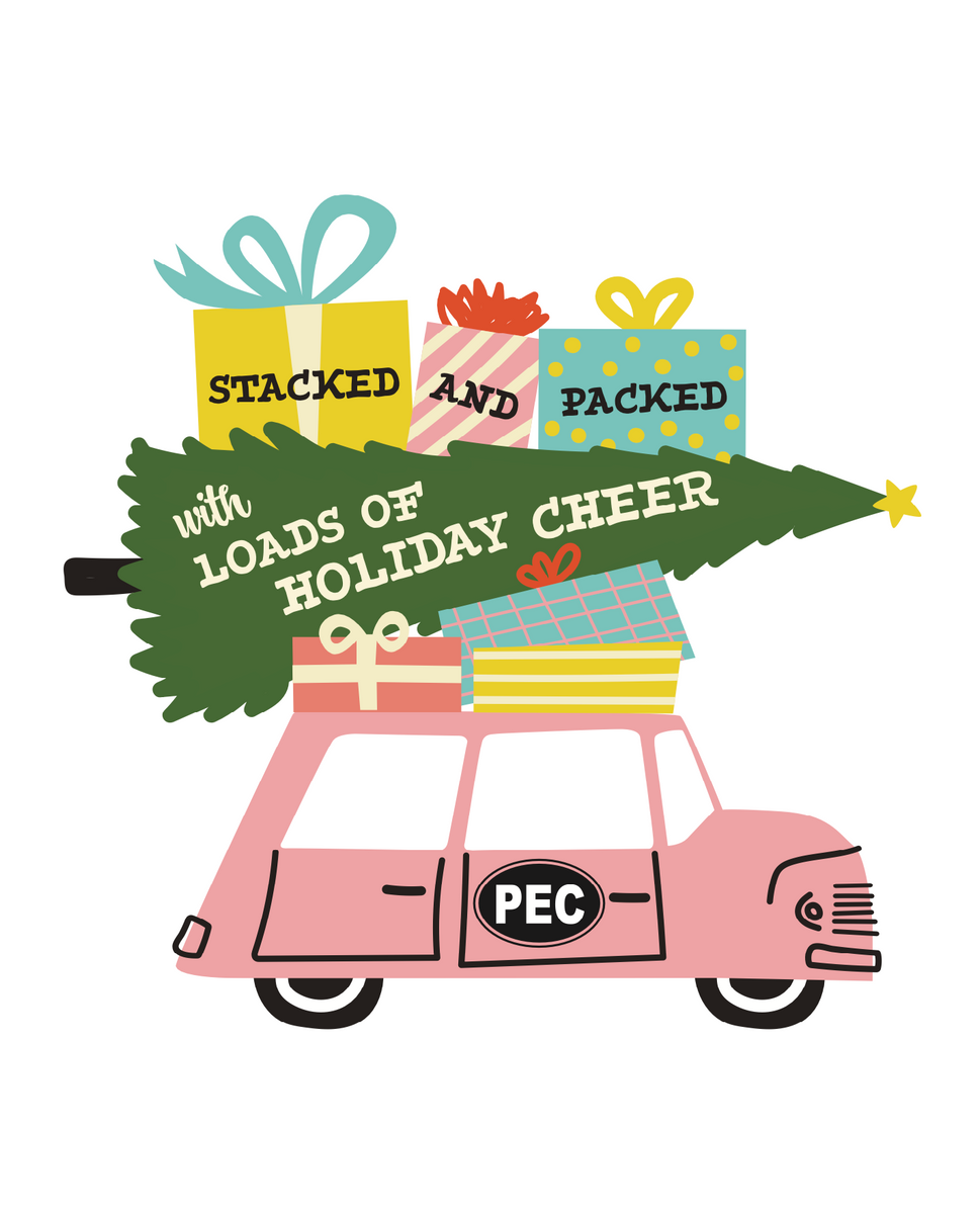 Stacked and Packed with Loads of Holiday Cheer PEC OVAL CHRISTMAS CARD ...